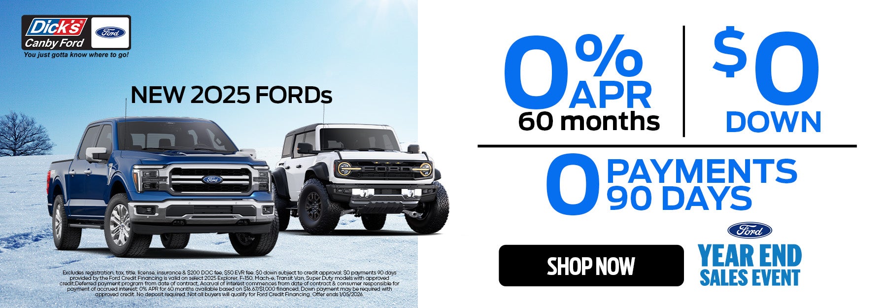 New & Used Ford Dealership | Canby, OR | Dick's Canby Ford